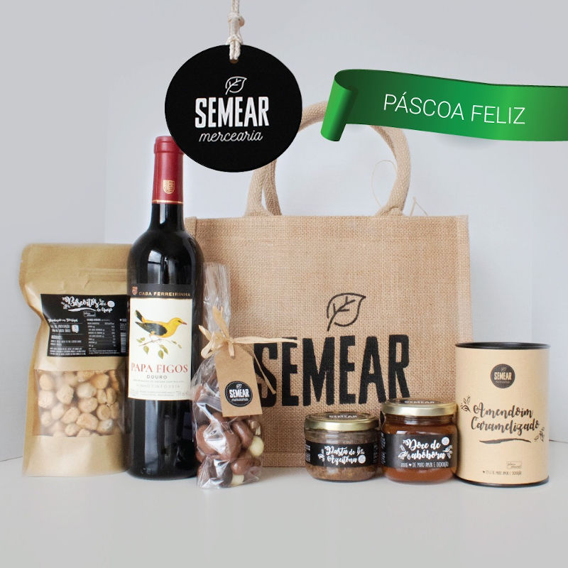 Compra Solidária - Alimentos e Bebidas - Cabaz de Páscoa - Família